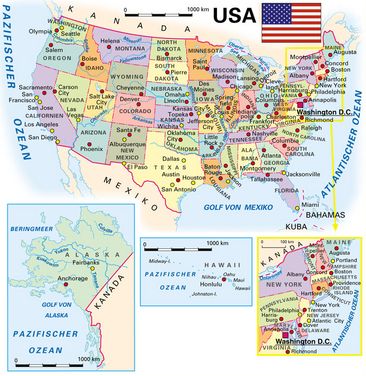 Allgemeine Landesinformationen USA | kooperation-international ...